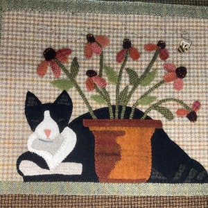 Cat Nap Appliqué Pattern - Etsy