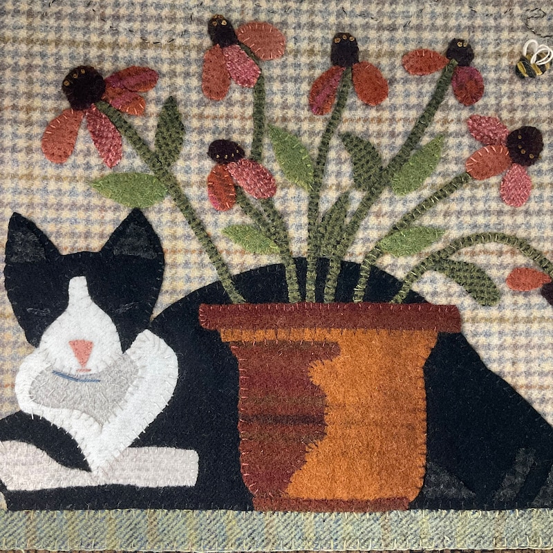 Felt Cat Applique - Etsy