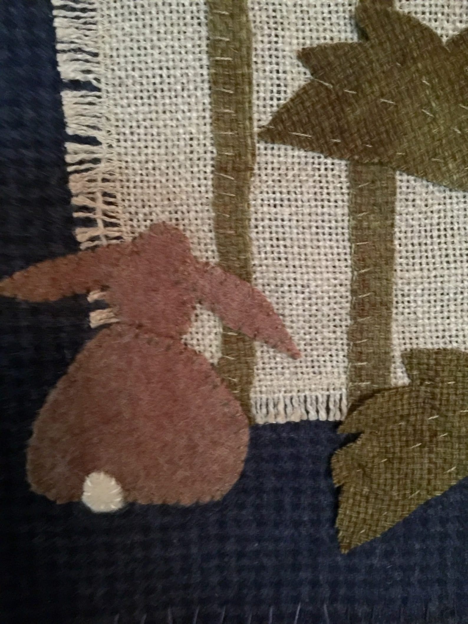 Sunflowers Wool Applique Primitive Pattern - Etsy