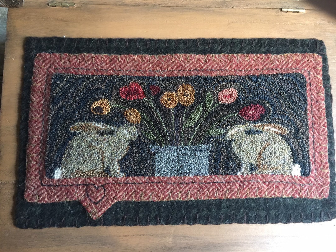 Full House-punchneedle and Wool Appliqué Patterns - Etsy