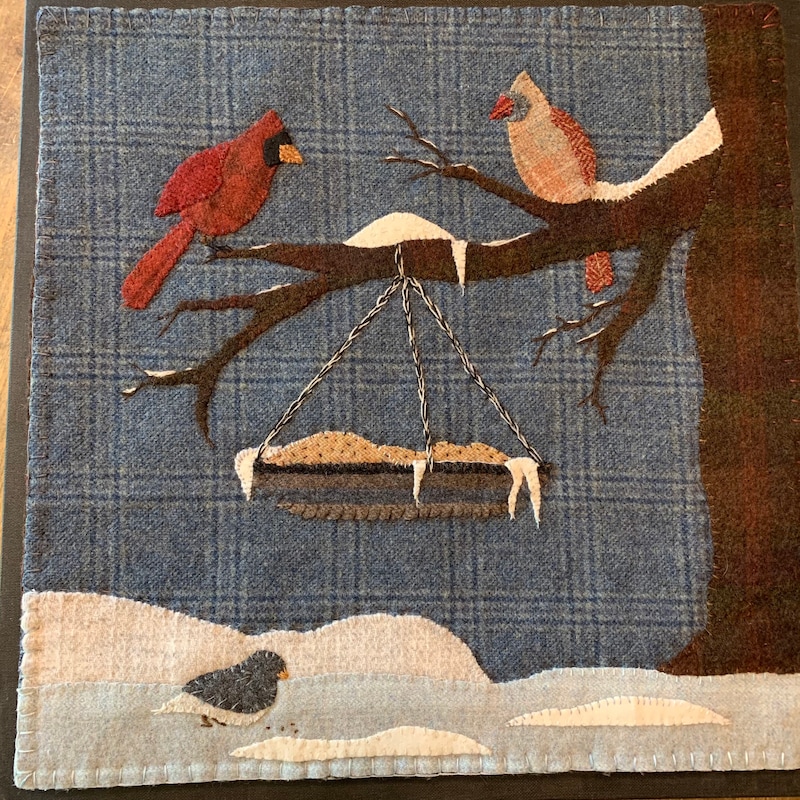 Bird Applique Pattern - Etsy