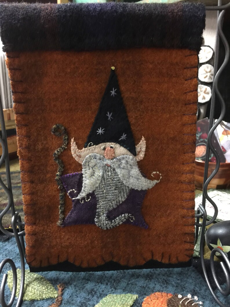 Gnarly Gnome is the Name of This Pattern Done in Wool - Etsy