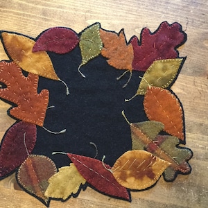 Colors of Fall Pattern for Wool Appliqué - Etsy