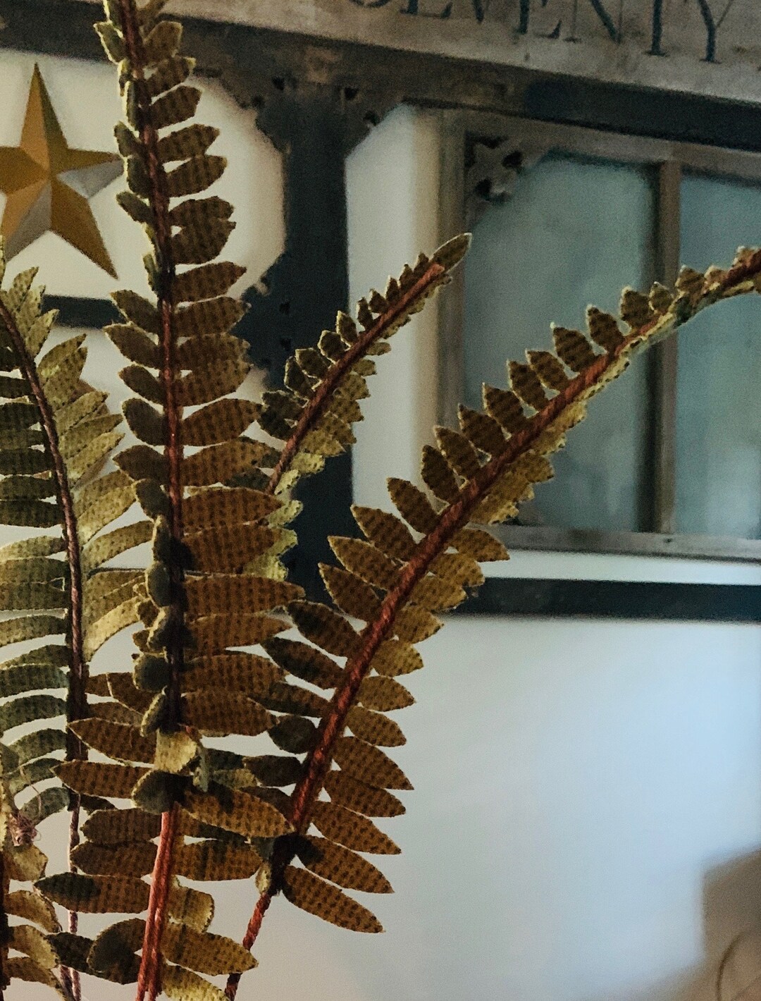 Fuzzy Fern Fond- Wool & Wire Pattern - Etsy