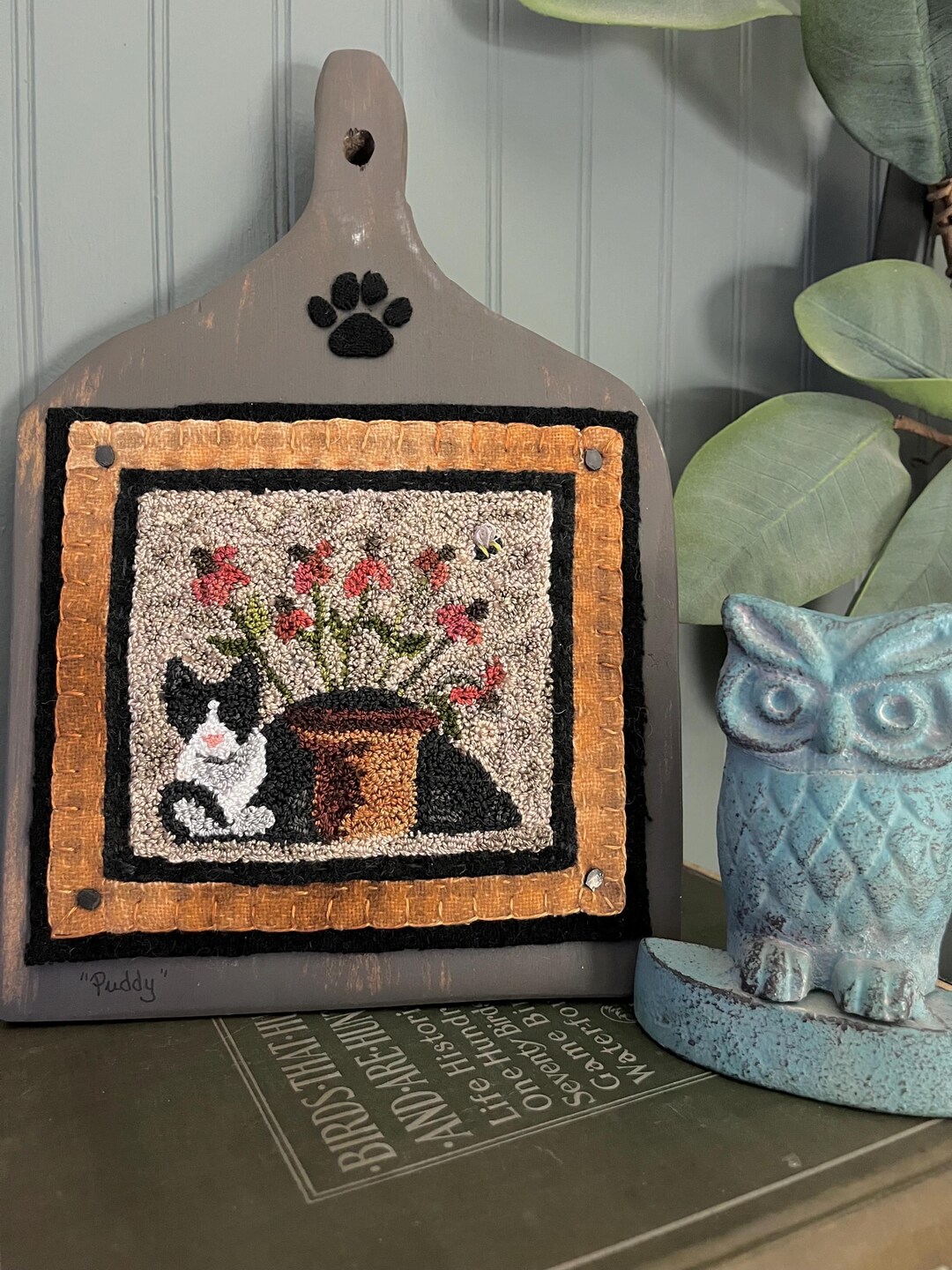 Cat Nap Punch Needle PDF Pattern - Etsy