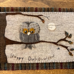 Happy-owl-o-ween-pdf Pattern - Etsy