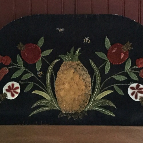 Wool Applique Pattern Bunny Pincushion Wool Applique Spring | Etsy