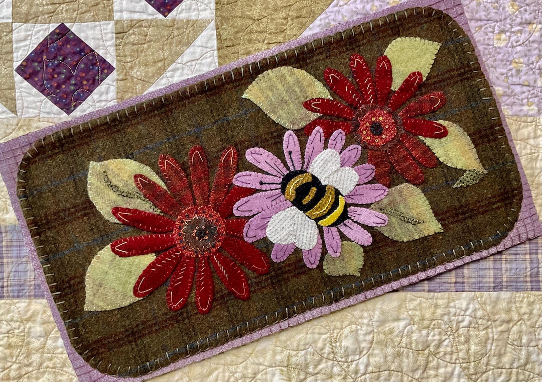 Flower Power Appliqué- Pattern - Etsy