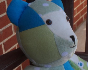 Patchwork bear | Etsy