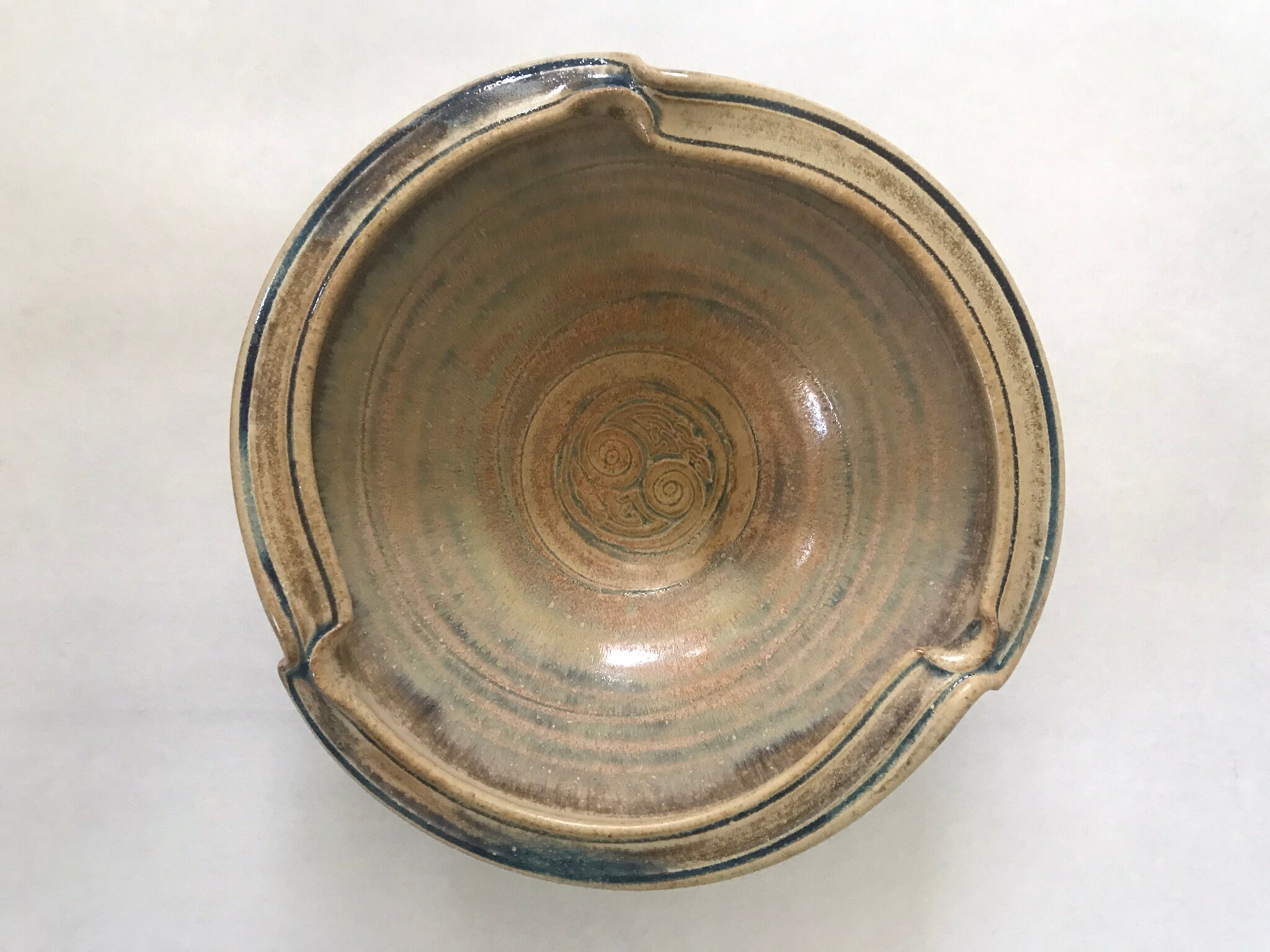 Celtic-themed Stoneware Bowl by Celtic Clays Studio, Made in Ireland - Etsy