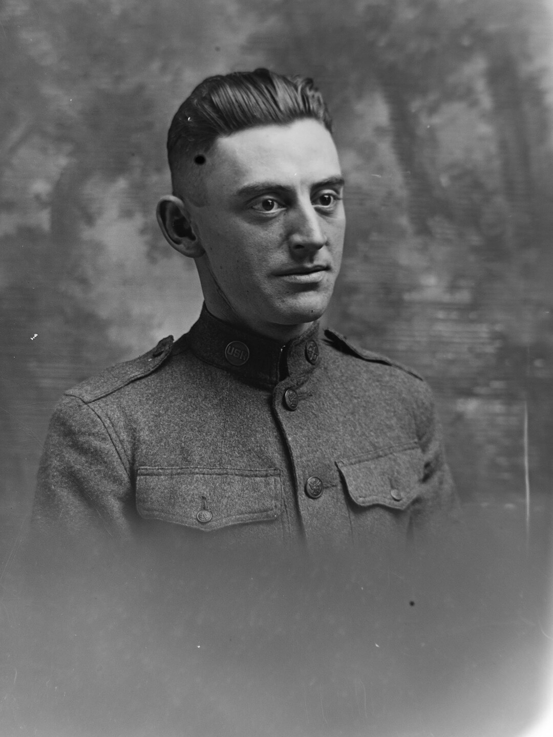 Soldier in Uniform, Antique Plate Negative - Circa Late-1800s - Etsy