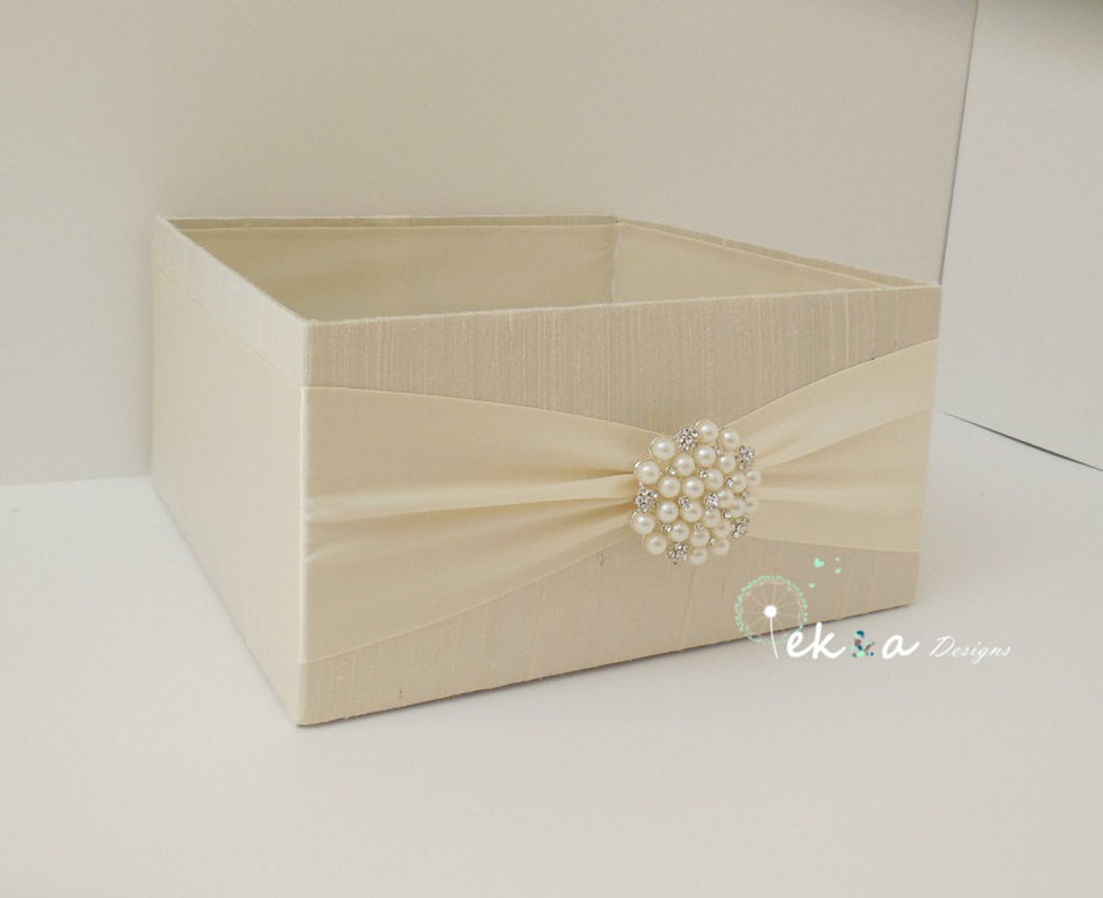 Wedding Program Box / Amenities Box / Wedding Program Holder / Open Box ...
