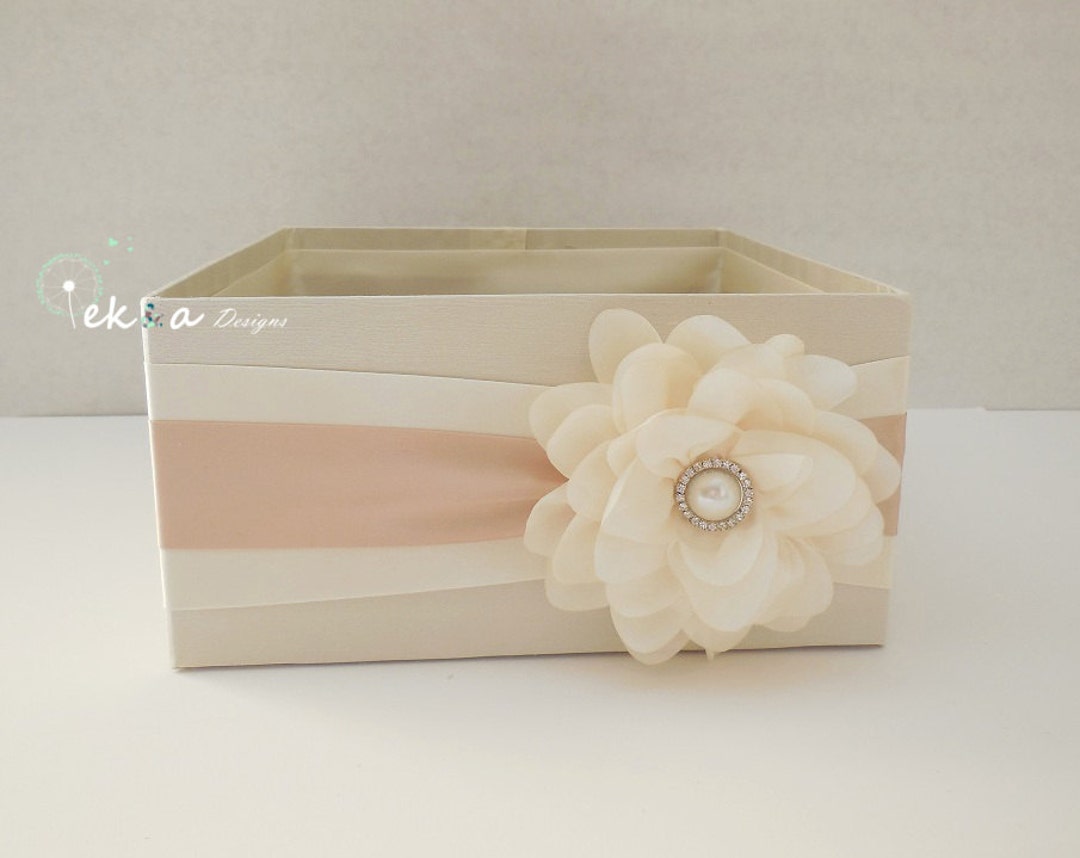 Wedding Program Box / Amenities Box / Program Holder / Open Box ...