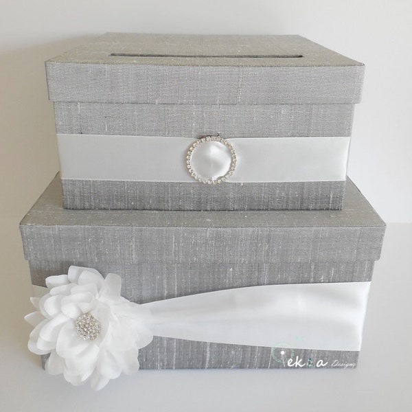 2 Tiered Card Box - Etsy