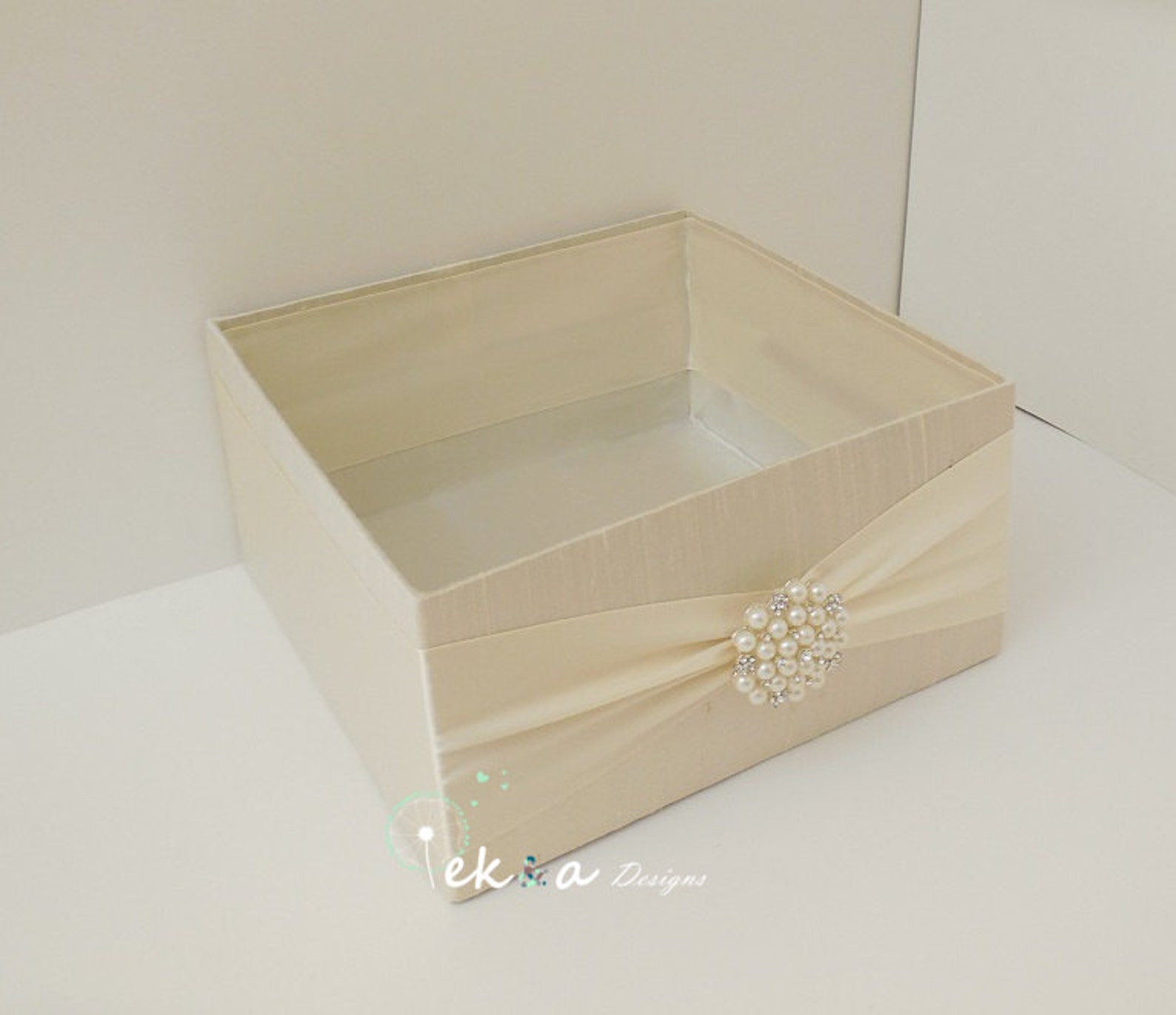Wedding Program Box / Amenities Box / Wedding Program Holder / Open Box ...