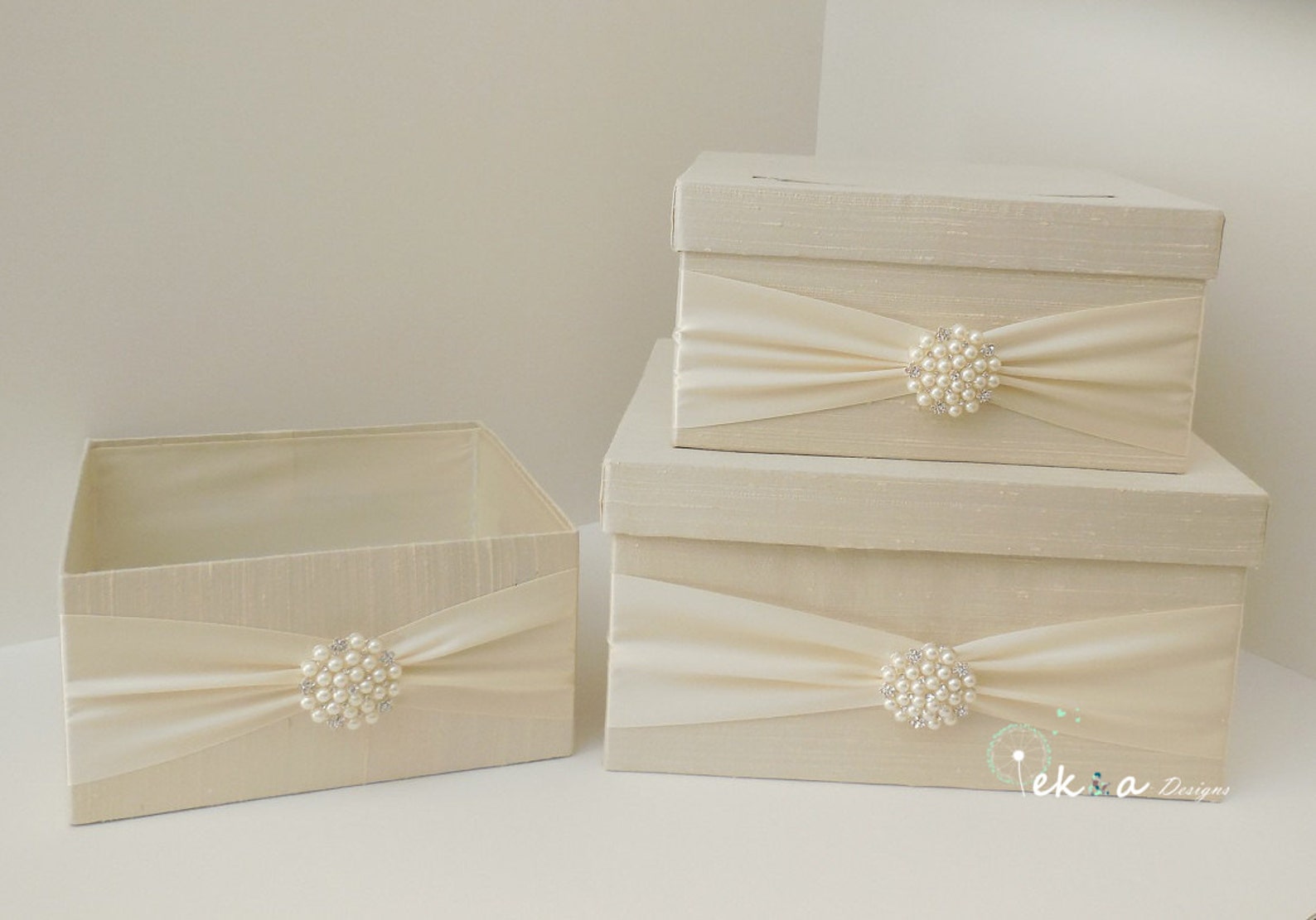 Wedding Program Box / Amenities Box / Wedding Program Holder / Open Box ...