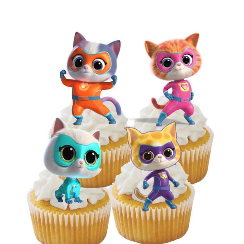 Superkitties Birthday Cake - Etsy