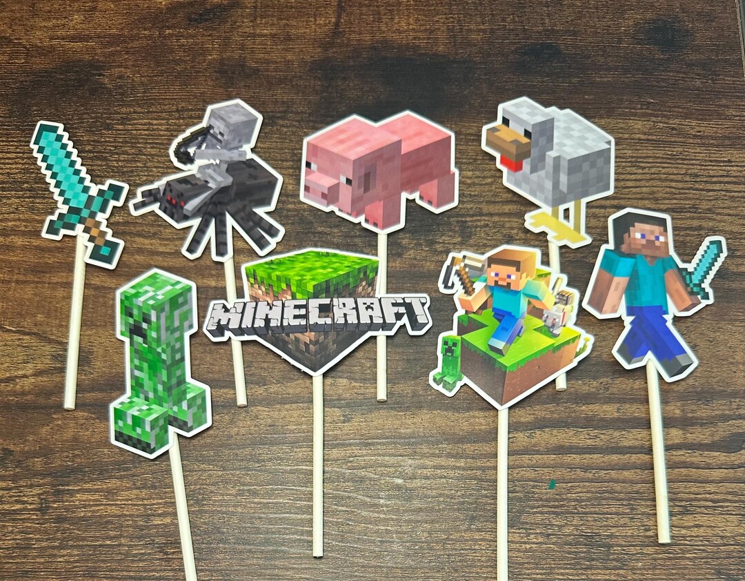 Gaming Cupcake Toppers - Etsy
