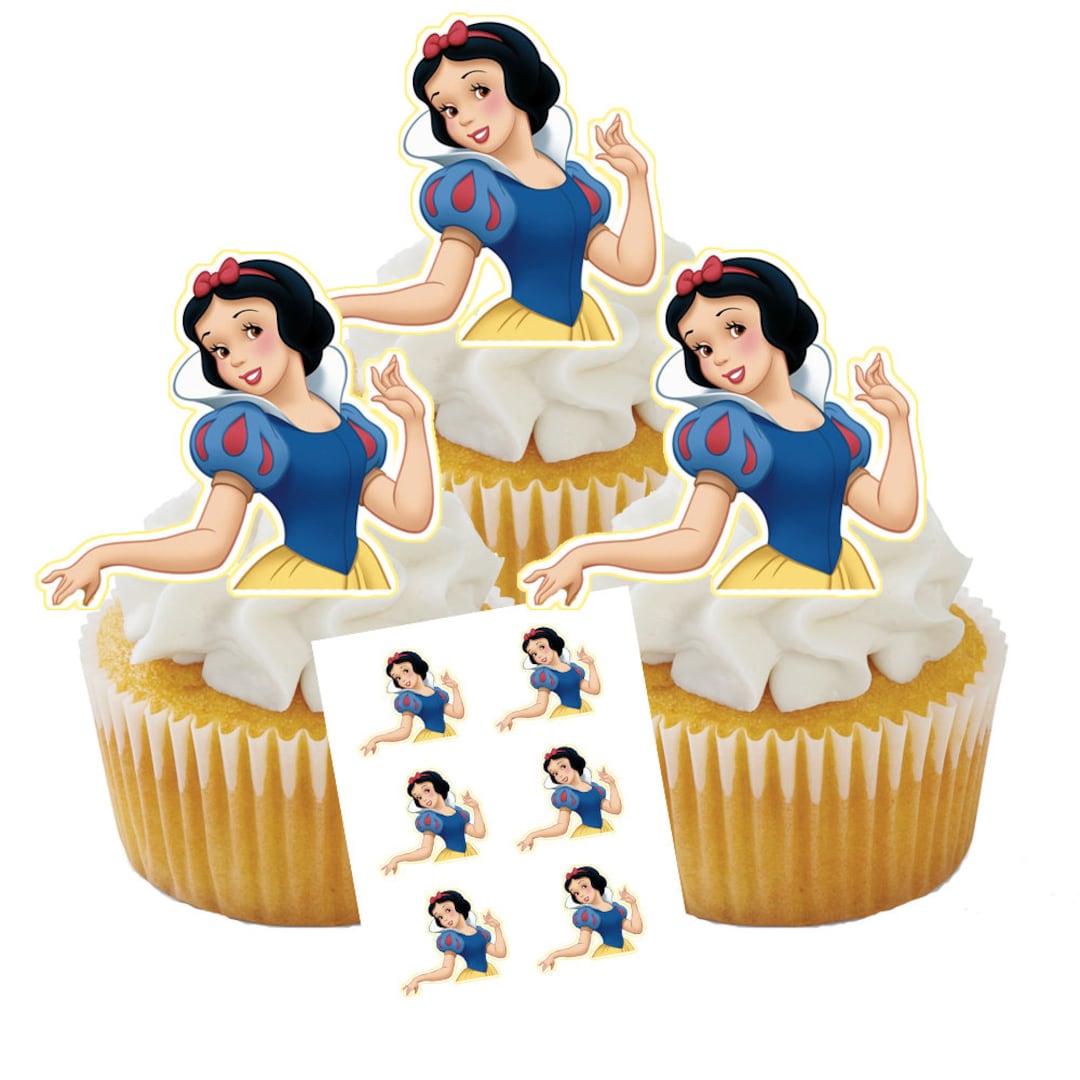 Instant Download Snow White Cupcake Toppers/ Printable Toppers - Etsy