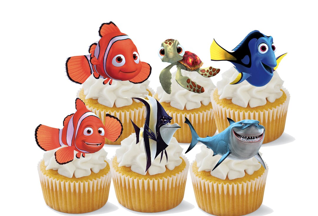 Finding Nemo Cupcake Toppers - Etsy