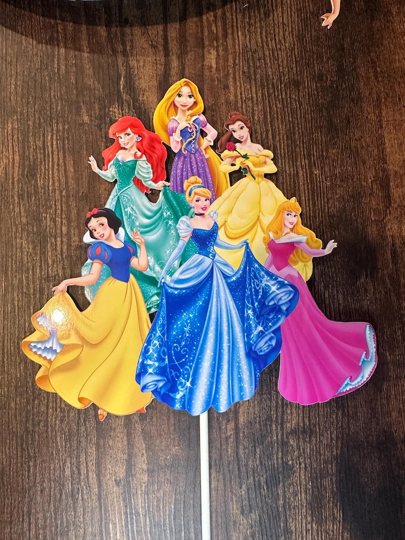 Princess Cake Topper - Etsy