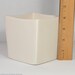 Haeger Square Planter, Haeger 3716 Matte White Vase, Mid Century ...