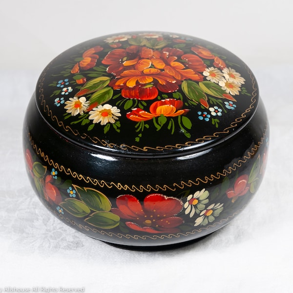 Hand Painted Russian Boxes - Etsy