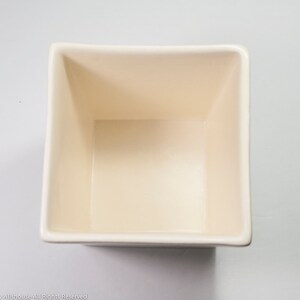 Haeger Square Planter, Haeger 3716 Matte White Vase, Mid Century ...