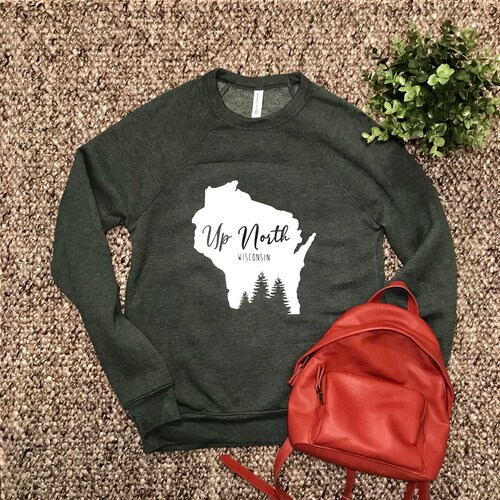 UP NORTH Sweatshirt - Etsy