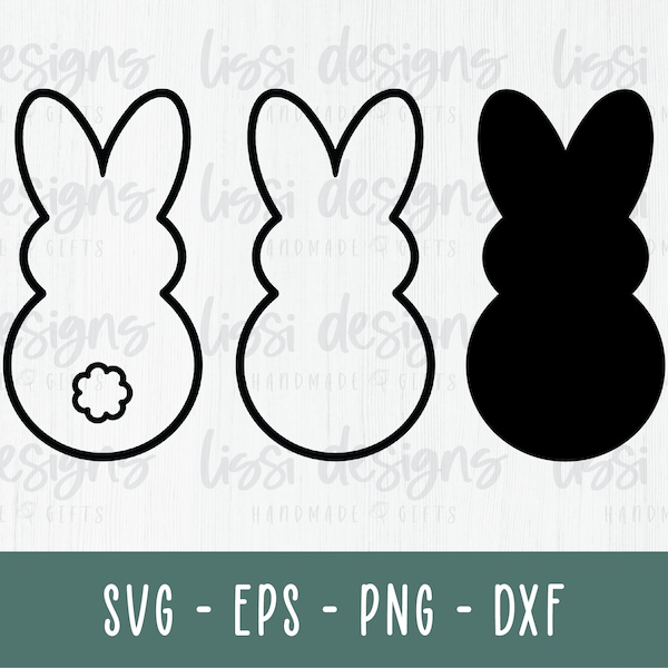 Peep Outline - Etsy