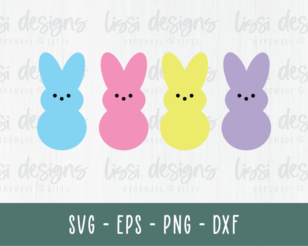 Easter Bunny Candy SVG Digital Download - Png - Dxf - Eps - Easter ...