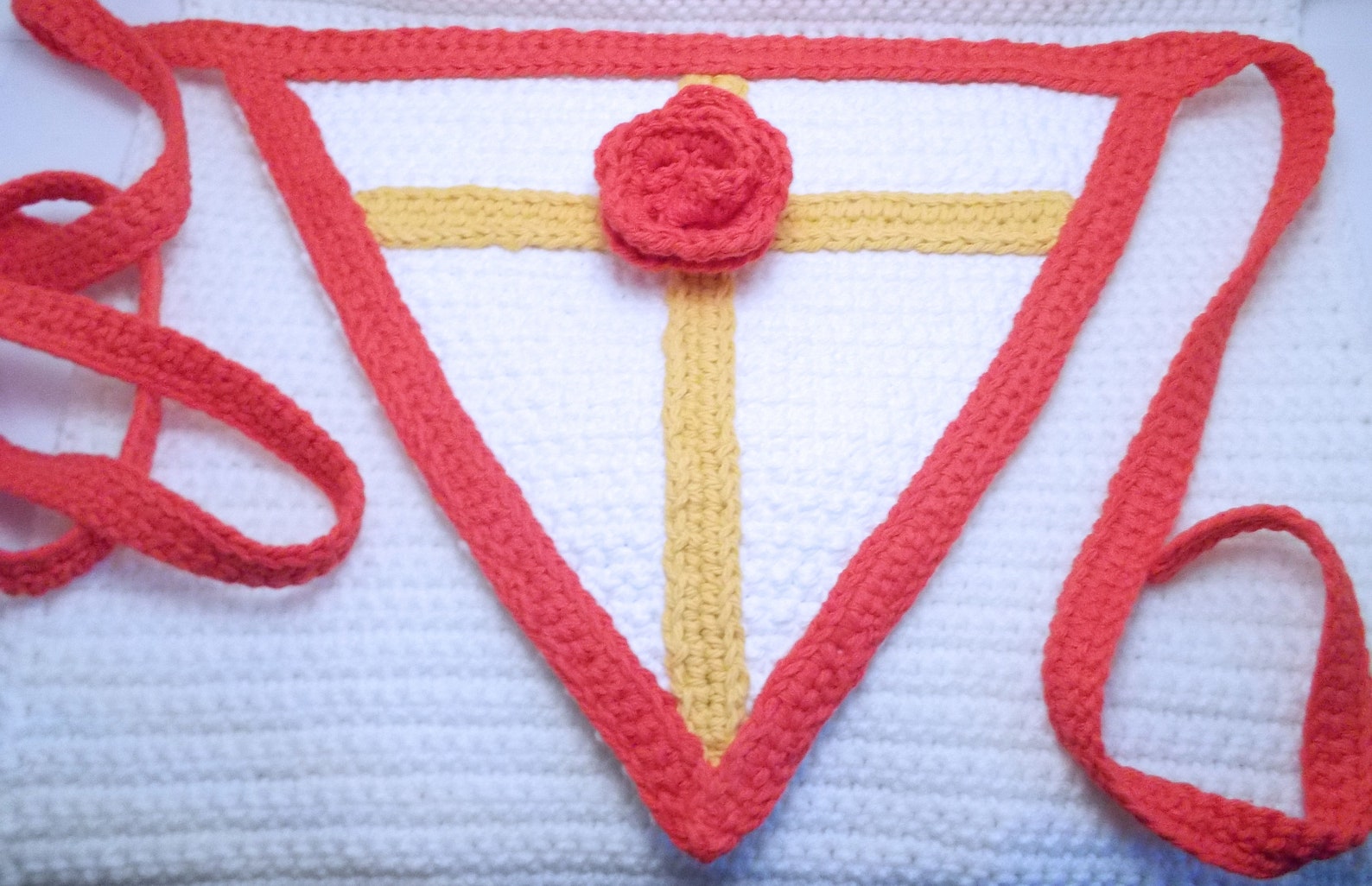 Rosicrucian Ritual Apron 3D Crochet RC Member Item Rose - Etsy