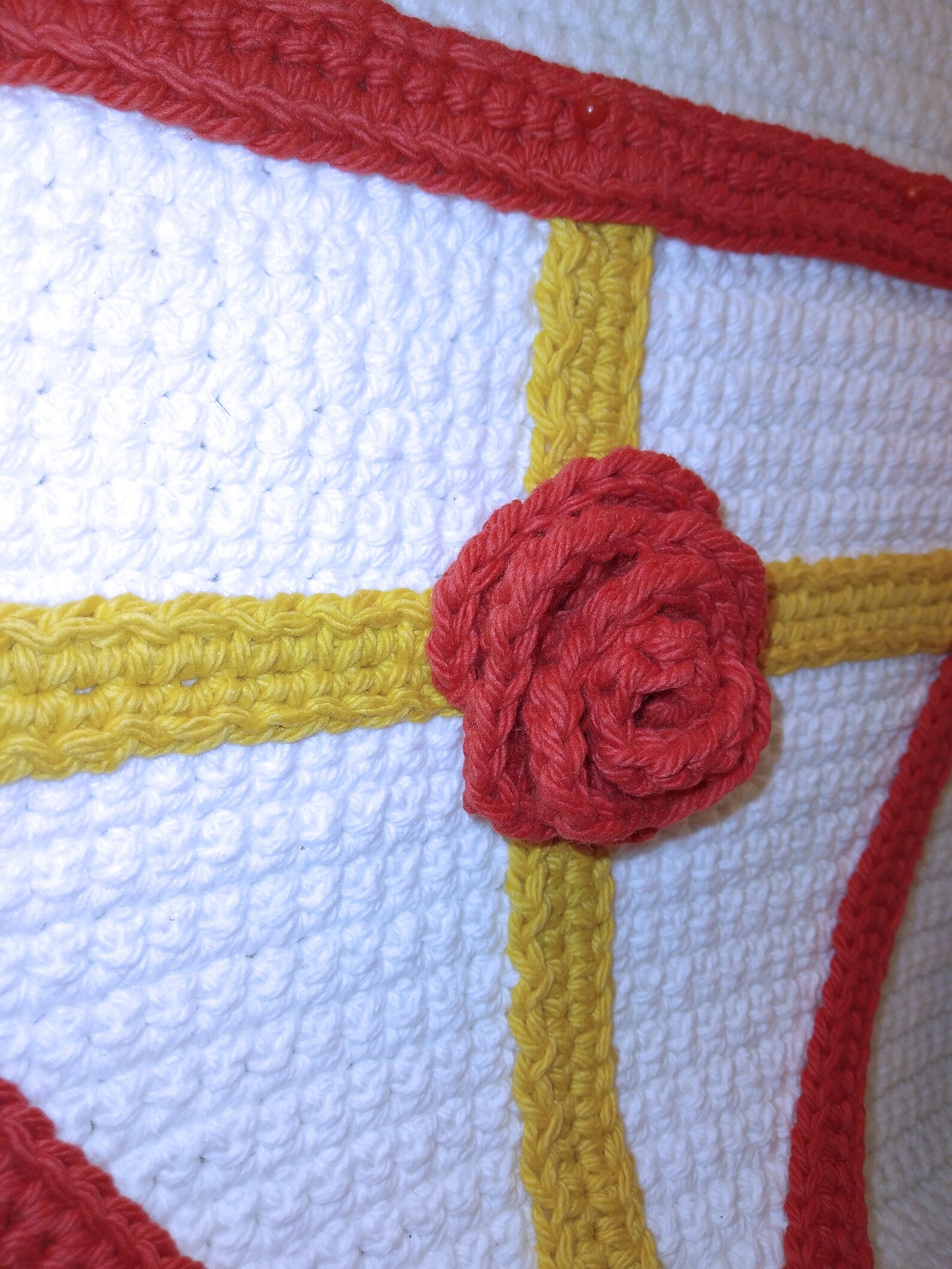 Handmade Rosicrucian Crochet Ritual Apron – Rose Cross AMORC - GIFTS ...