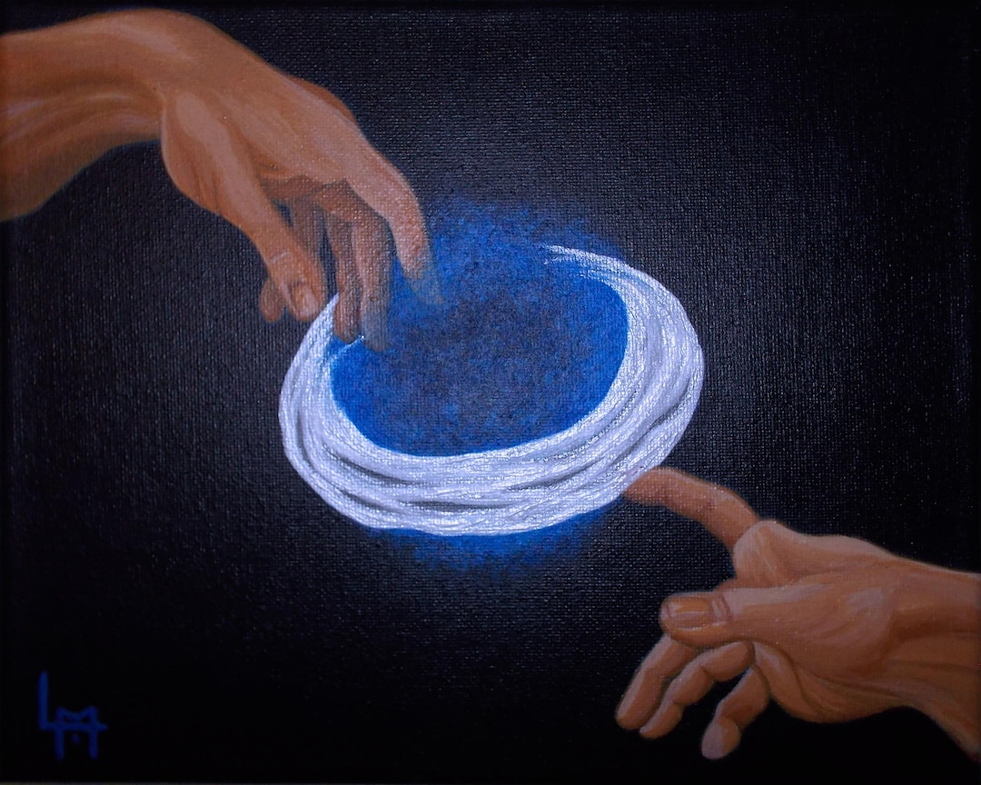 Divine Creation – Acrylic Painting on Canvas. - Etsy