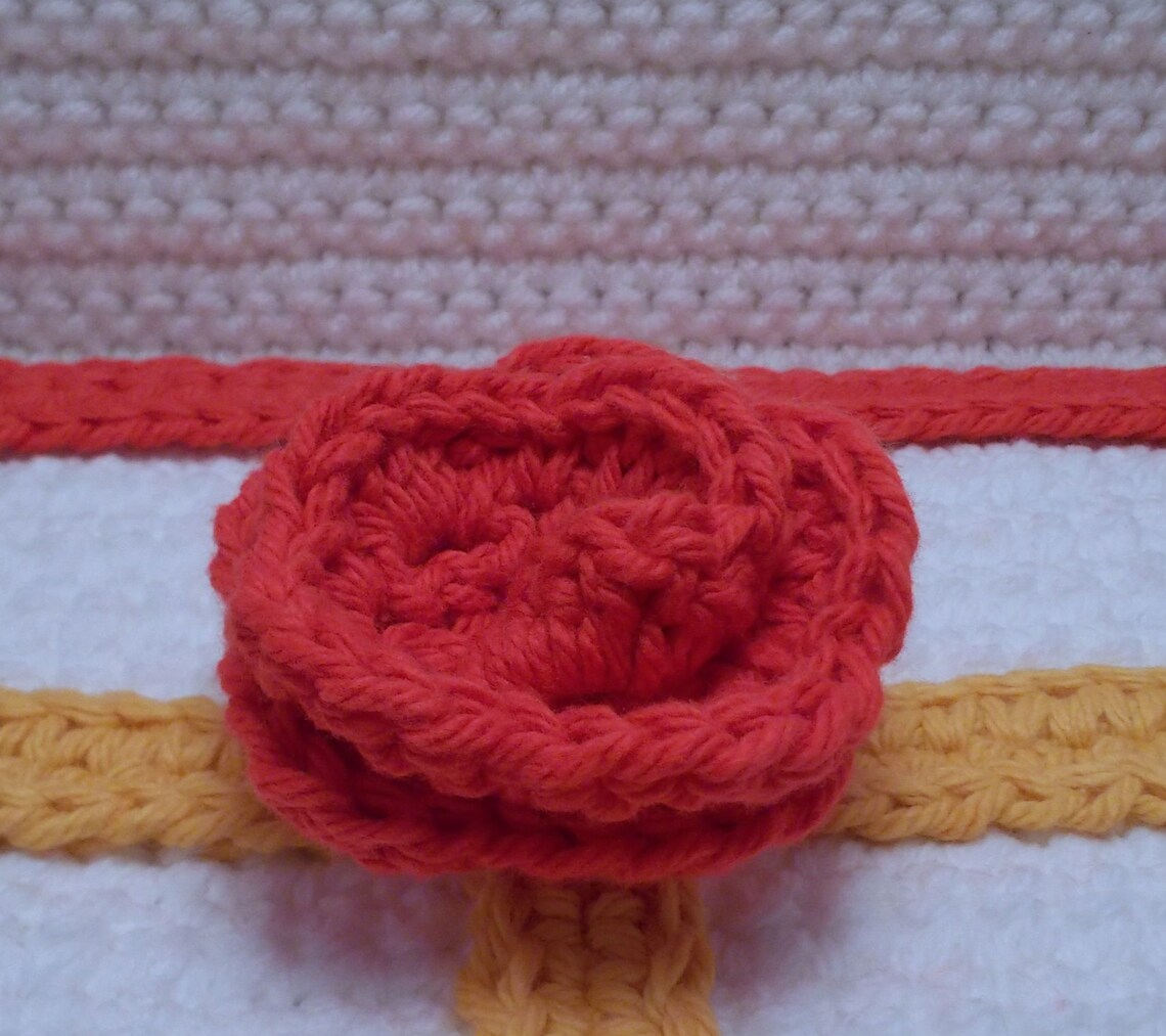 Rosicrucian Ritual Apron 3D Crochet RC Member Item Rose - Etsy
