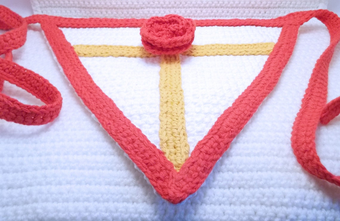 Rosicrucian Ritual Apron 3D Crochet RC Member Item Rose - Etsy