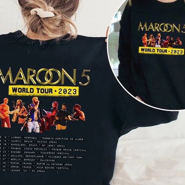 Maroon 5 Shirt - Etsy