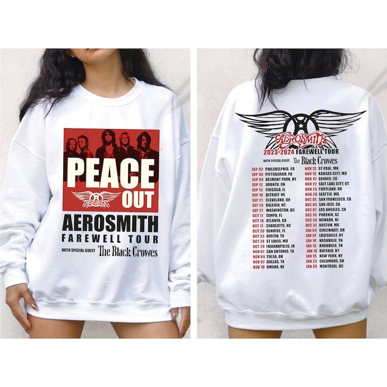 Aerosmith 2023 - 2024 Peace Out Farewell Tour sold by Corny | SKU ...