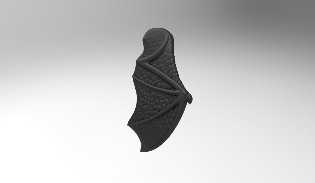 3D Printed Pair of Dragon Wing Plugs - Etsy