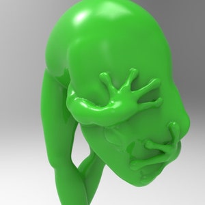 3D Printed Pair of Frog Plugs - Etsy