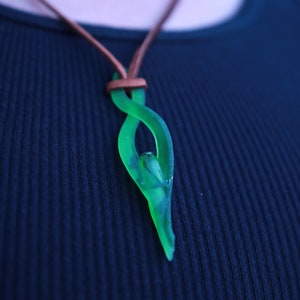 3D Printed Resin God of War Atreus/loki Mistletoe Arrowhead Necklace - Etsy