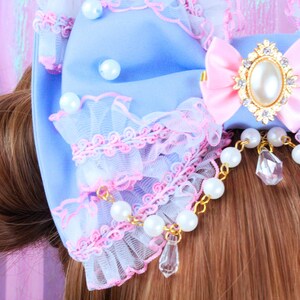Lolita Head Bow-pink Bow-oversized Bow-hime Gyaru-princess-magical Girl ...
