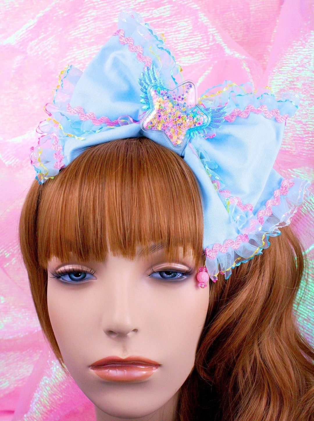 MADE TO ORDER Alice Bow-lolita Headbow-gothic Lolita Bow-lolita Hair ...