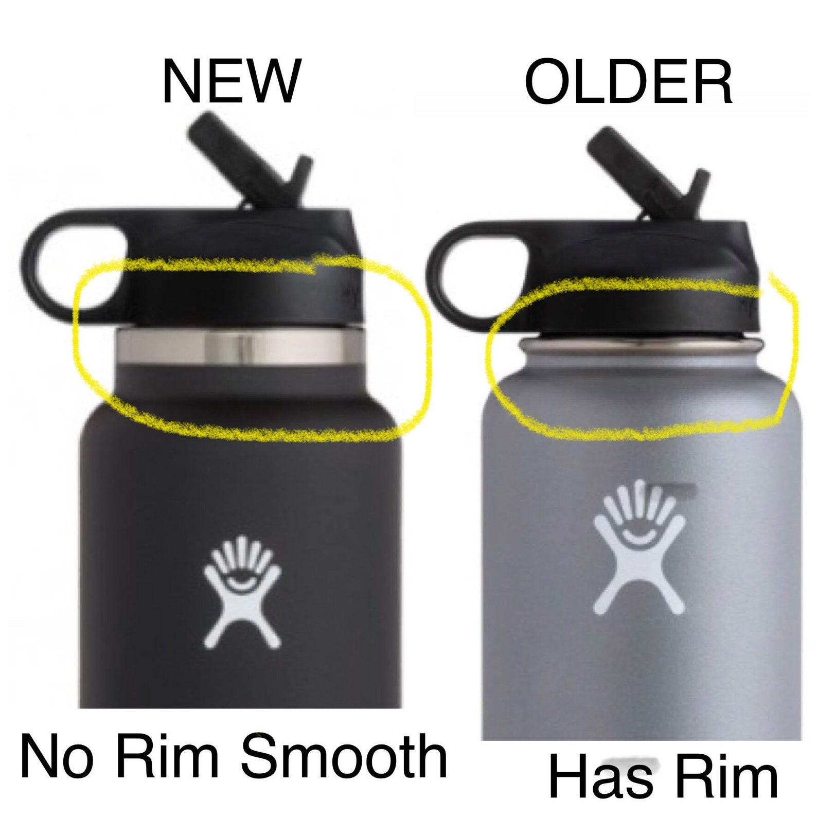 Hydro Handle Water Flask Cotton Candy Moss Mocha Water - Etsy