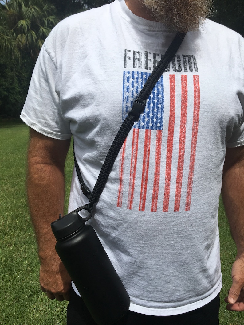 Hydro Handle, Water Flask Handle Sports Cap Wide Mouth, Flask Paracord ...