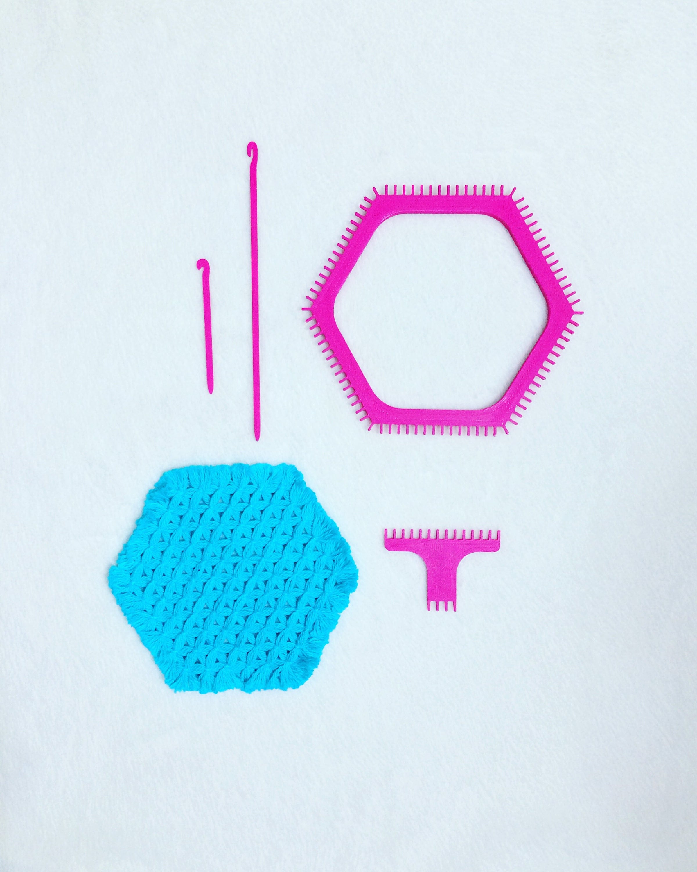 Hexagon 6 Inch Loom Set by Padma Bella - Etsy