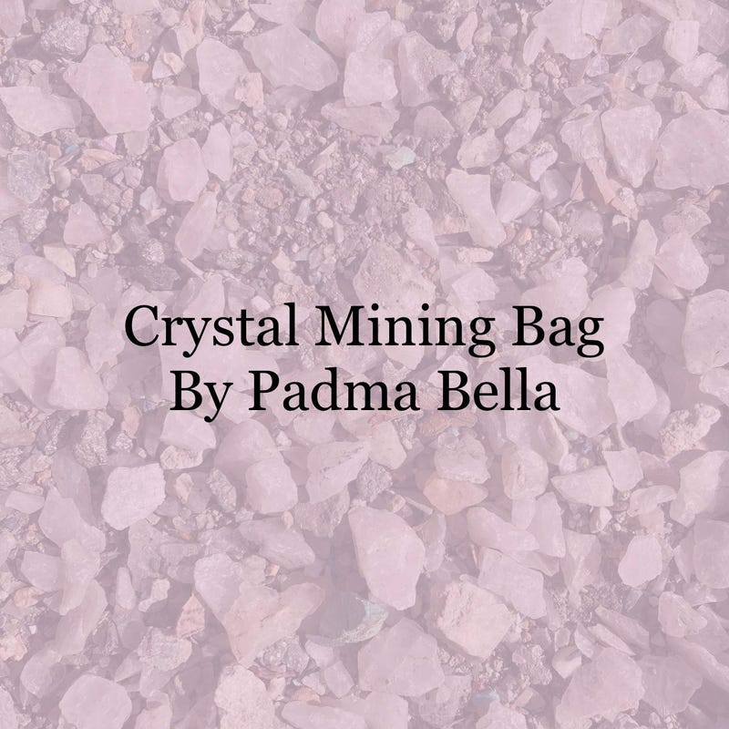 Mining Bag - Etsy