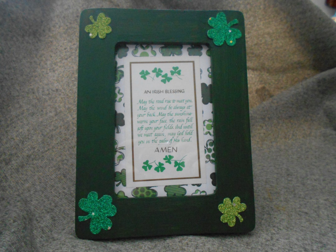 Framed Irish Blessing - Etsy