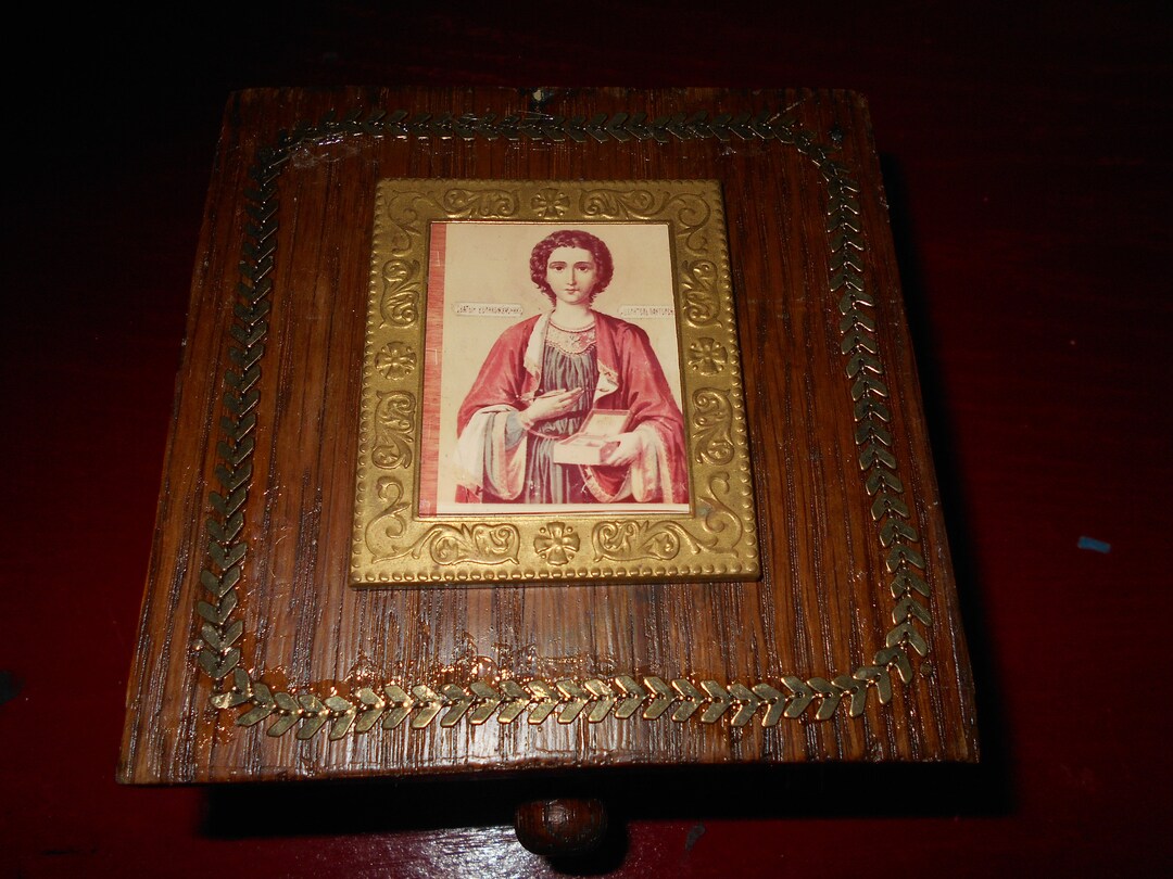 Holy Box St. Panteleimon - Etsy