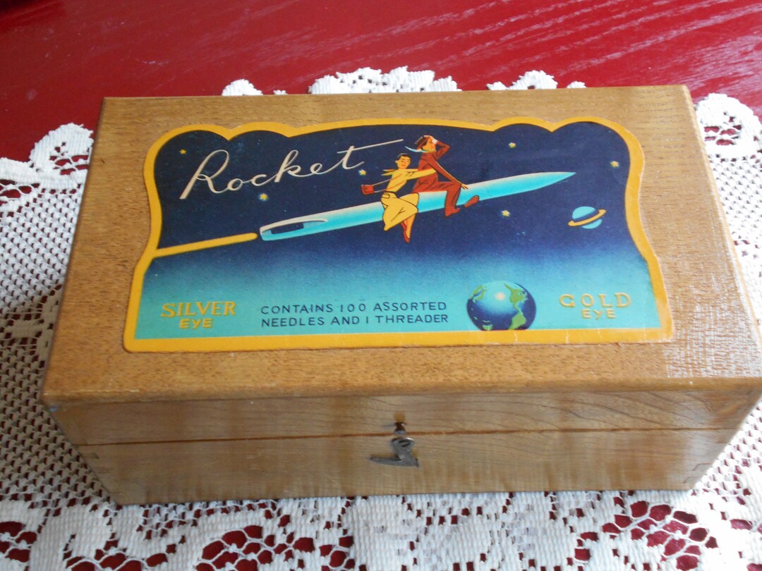 Upcycled Sewing Box From Child's Box - Etsy